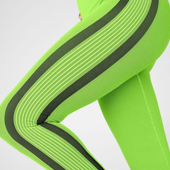 Fabletics | Pants & Jumpsuits | Fabletics Maddie Ziegler Neon Green ...